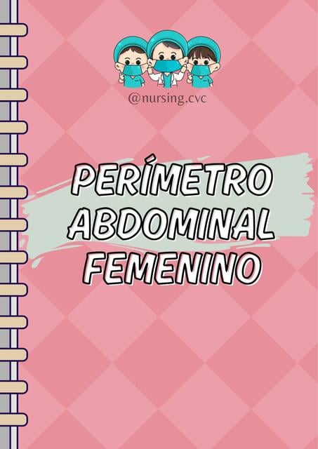 Perímetro abdominal femenino | nursing.cvc | uDocz