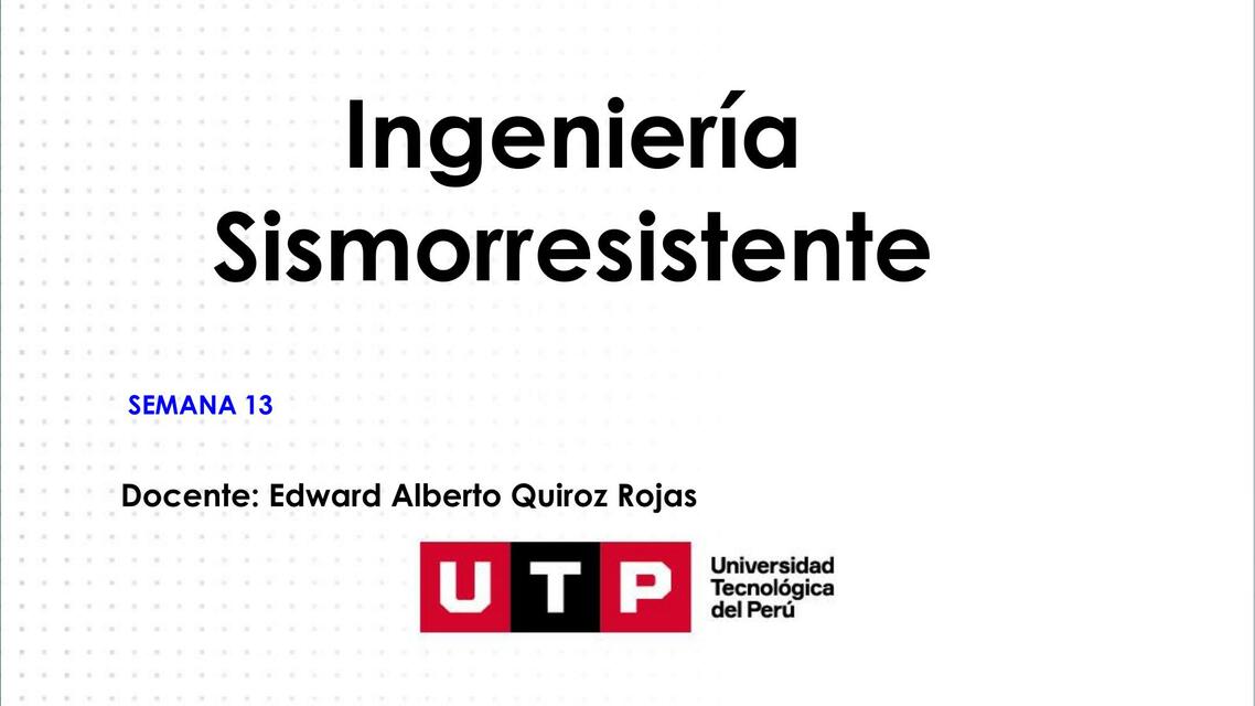 CLASE 13 semana 13 | Rolando Holguín | uDocz