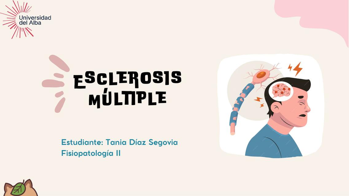 Esclerosis Múltiple | Tania Díaz | uDocz