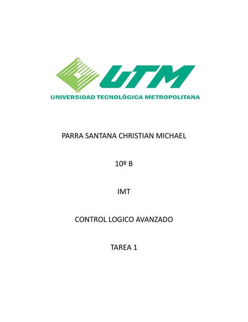 tarea 1 control logico avanzado 10B | christian | uDocz