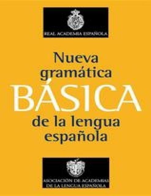 Nueva gramática básica de la lengua espanola | Willian | uDocz