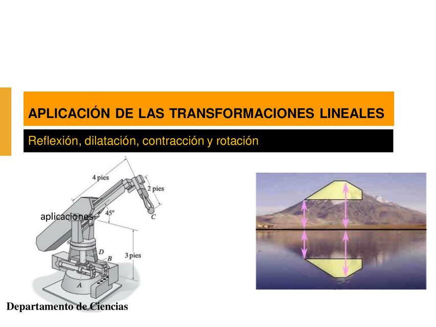Aplicación de Transformaciones Lineales - MATBA S4 | Study Ingeniería | uDocz