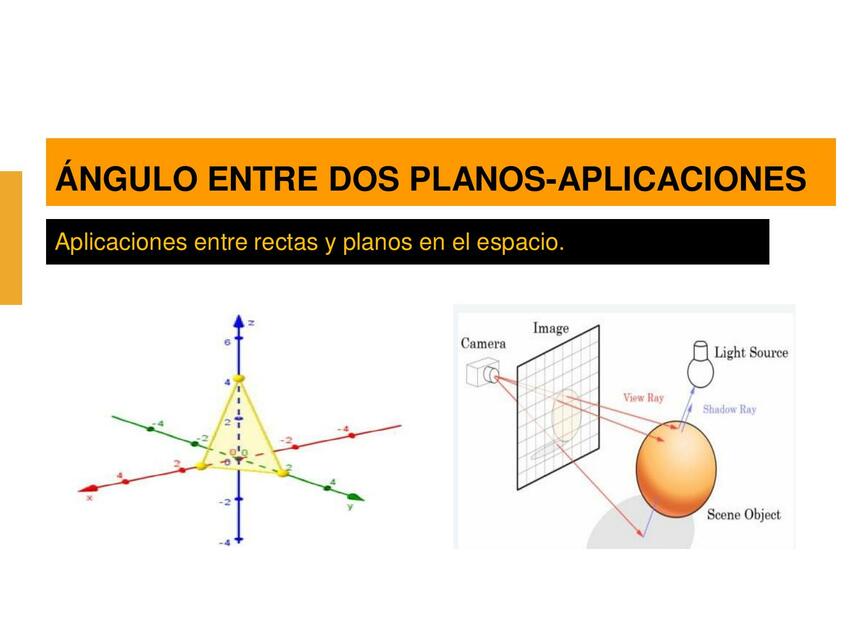 Ángulo entre dos Planos - MATBA S10 | Study Ingeniería | uDocz