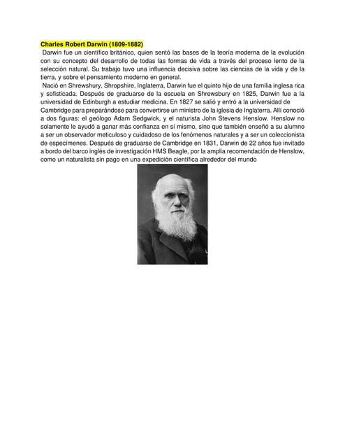Charles Robert Darwin | Adry | uDocz