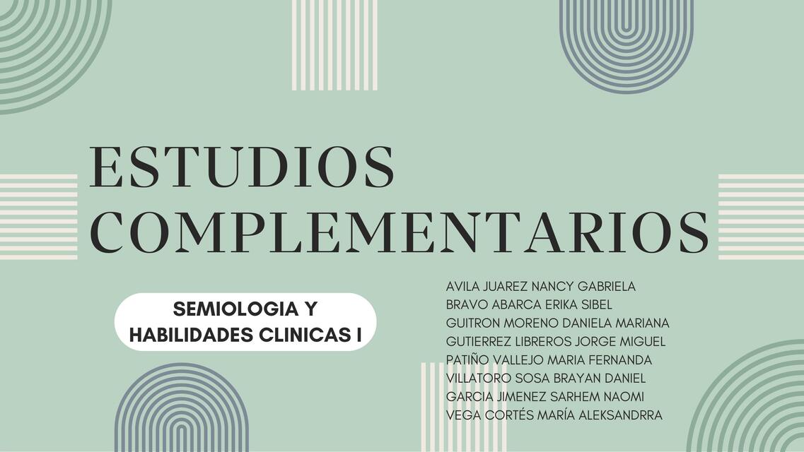 Resúmenes de Estudios complementarios | Descarga apuntes de Estudios ...