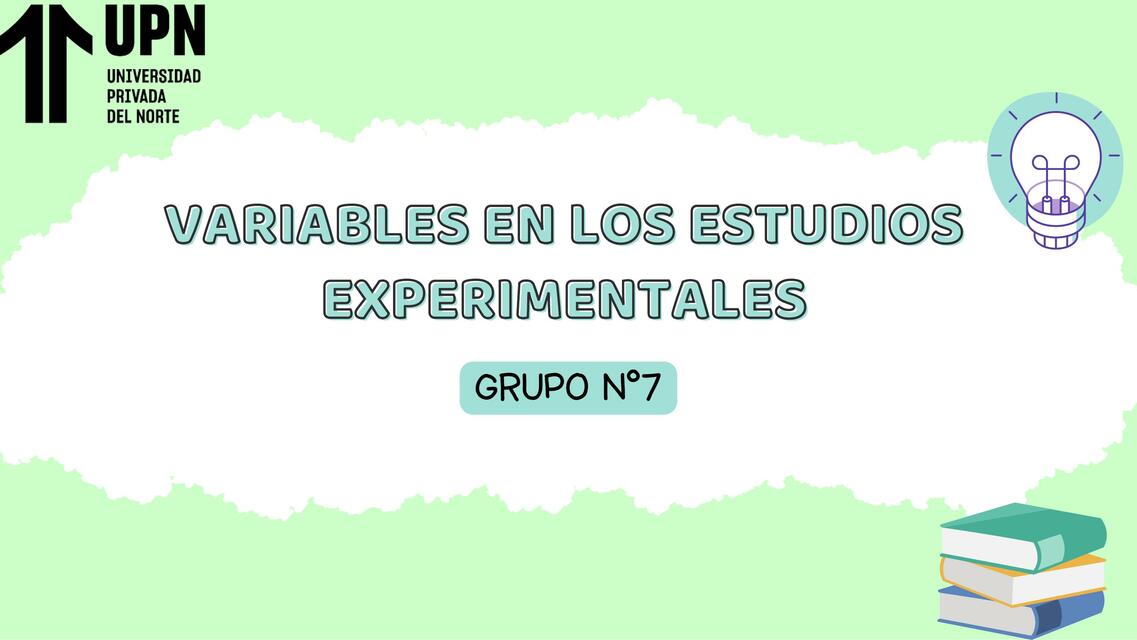 VARIABLES EN LOS ESTUDIOS EXPERIMENTALES | Cristina Durand | uDocz