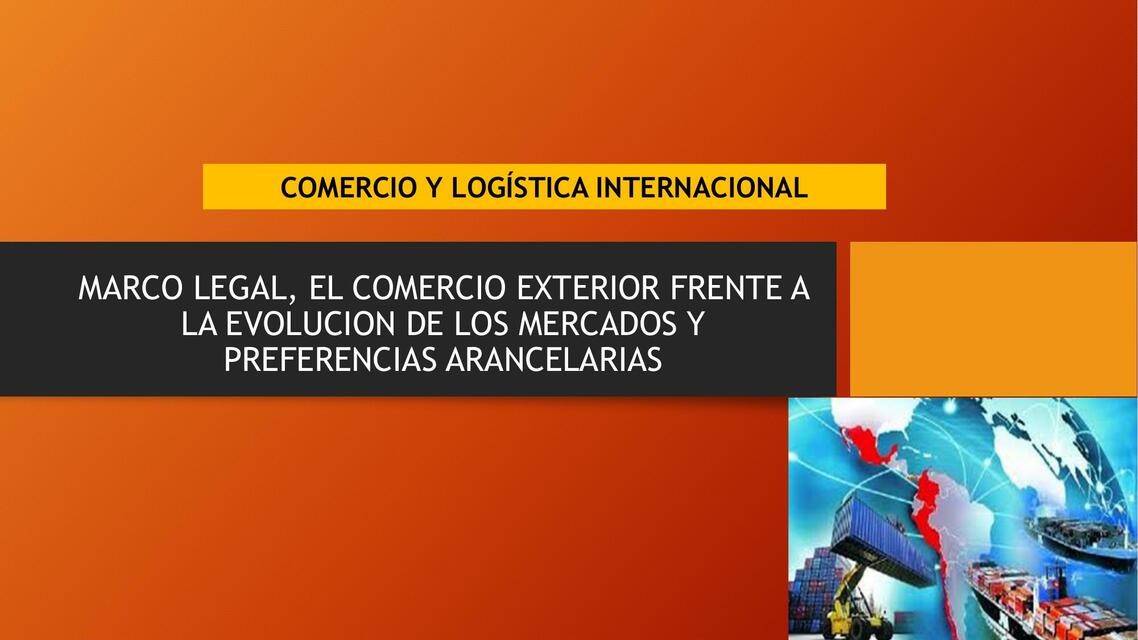 Marco legal dell comercio exterior | INDUX | uDocz