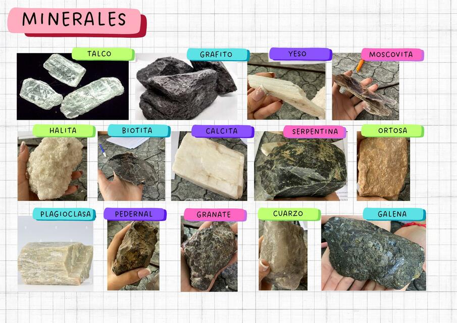 Minerales y rocas | Mariana Arias | uDocz