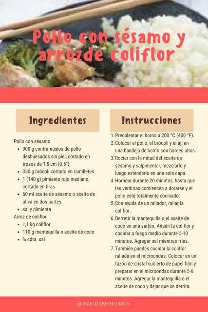 pollo con sesamo | Ely Zuniga | uDocz