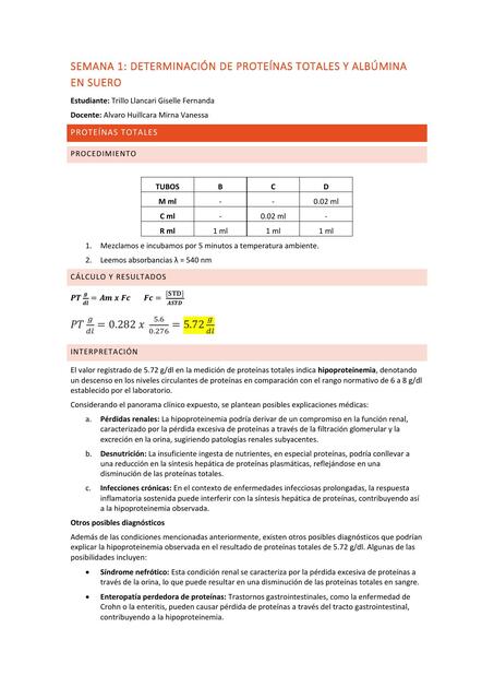 PT ALB INTERPRETACIÓN | Giselle Trillo | uDocz