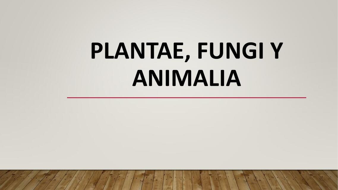 PLANTAE FUNGI ANIMALIA | MINERVA LOERA MARGAIN | uDocz