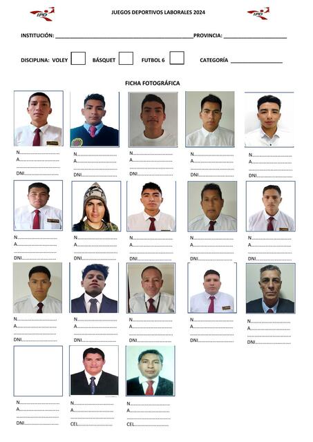 FICHA FOTOGRAFICA | Jhan Marco | uDocz