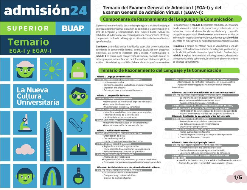 Temario Examen NS Admision | Dana karen | uDocz