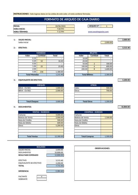 plantilla arqueo de caja chica excel 6 | Nana | uDocz plantilla arqueo de caja chica excel 6 | Nana | uDocz