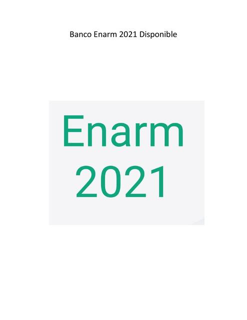 Flashcards de Enarm 2021 simulacro banco | Por Paolo Manfredi | uDocz