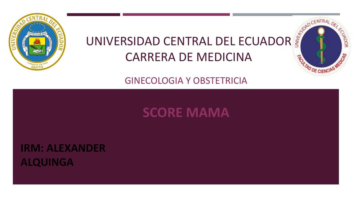 SCORE MAMA | Ali | uDocz