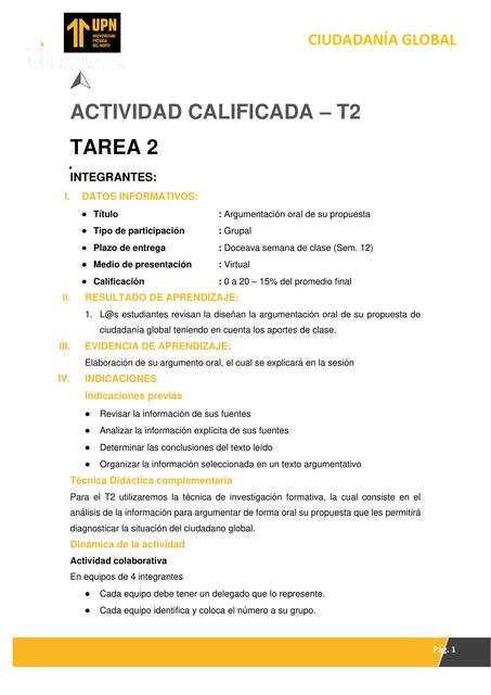 T2 CG 1 | Zahir | uDocz