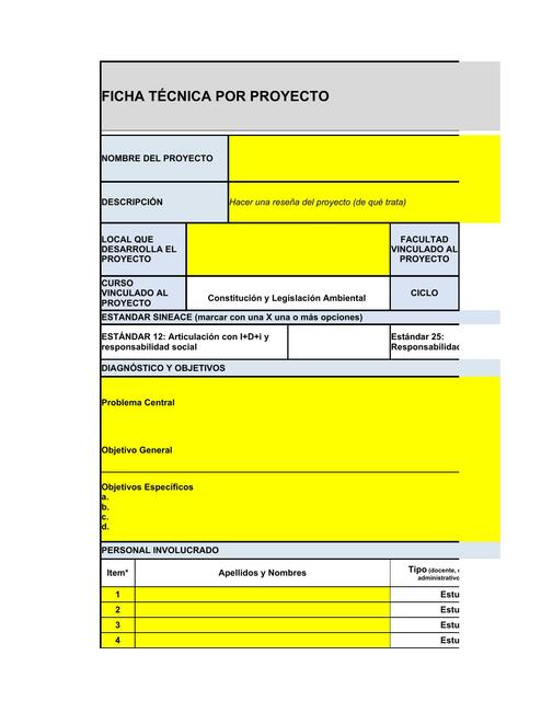 Ficha técnica por proyecto RSU | Estephany | uDocz