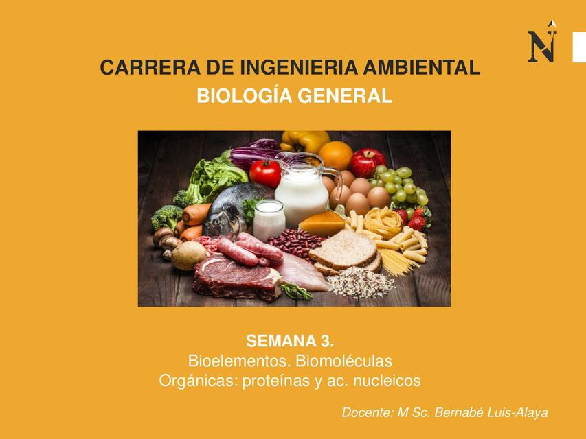 SEMANA 3 BIOLOGIA GENERAL | Kelly | uDocz