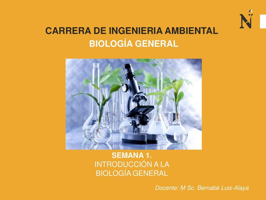 SEMANA 1 BIOLOGIA GENERAL 1 | Kelly | uDocz