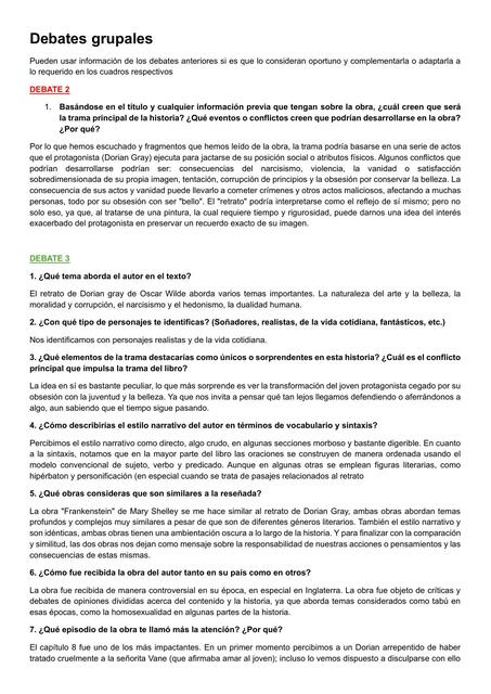 Debates grupales | Diana viviana | uDocz