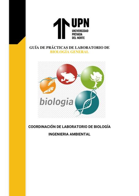 GUIA DE LAB BIOLOGÍA GENERAL 1 | Kelly Alessandra | uDocz
