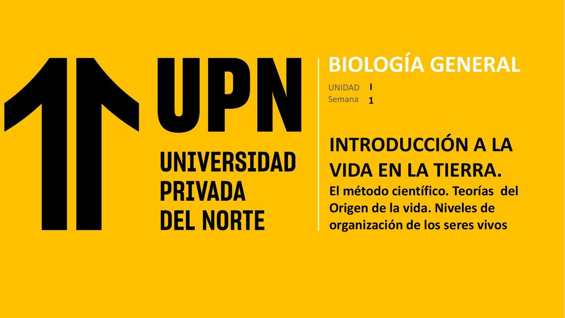 S1 PPT Biología General | Kelly Alessandra | uDocz