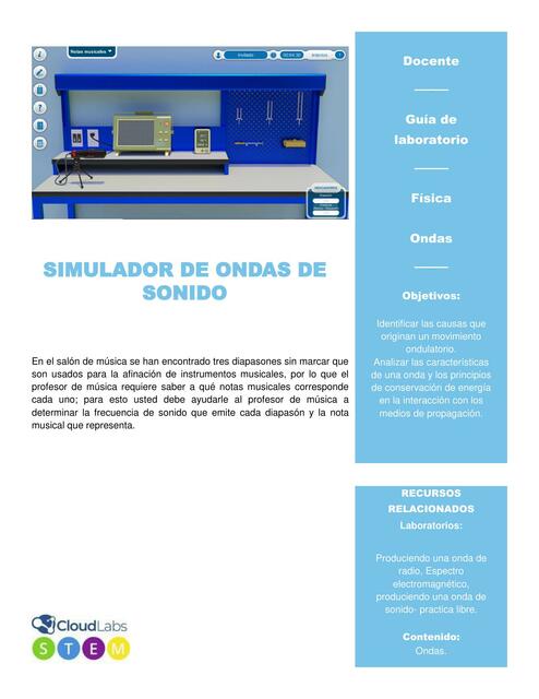 3 Produciendo una onda de sonido pdf | Estrella | uDocz