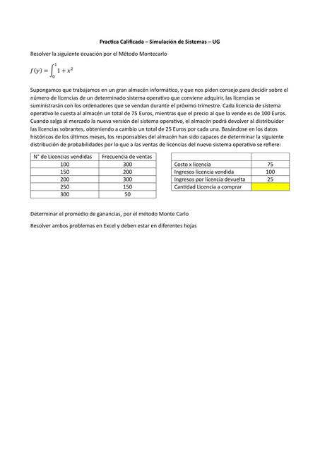 Practica Calificada 1 UG | vgvjjghi | uDocz