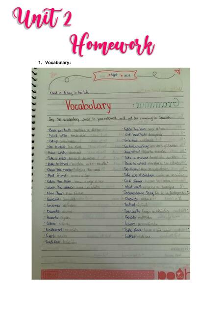 UNIT 2 HOMEWORK | Gabriela Moreta | uDocz