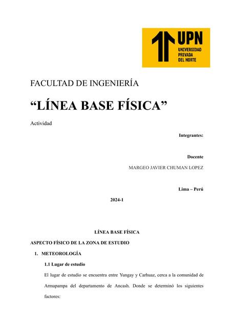 LÍNEA BASE FISICA | Camila | uDocz