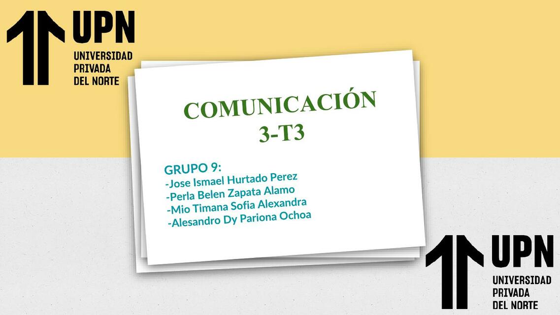 COMUNICACIÓN 3 | Sofia Alexandra | uDocz