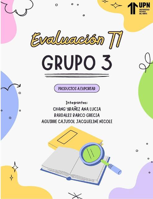 EVALUACION T1 GRUPO 3 | Ana | uDocz