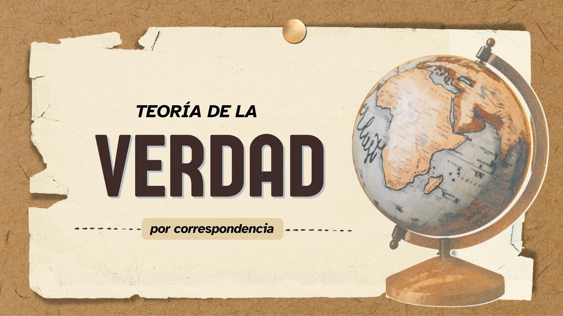 Teoría de la verdad | Anjali | uDocz