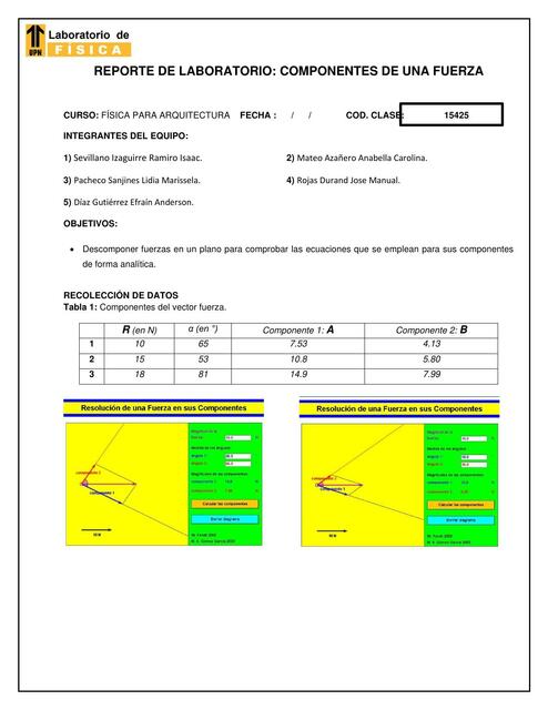 REPORTE LAB FISIARQ S03 CF | isaac | uDocz