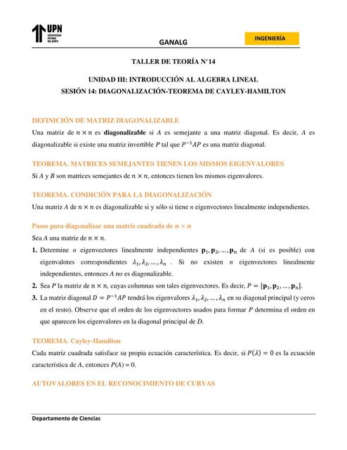 Taller Semana 14 GANALG UG | Angie | uDocz