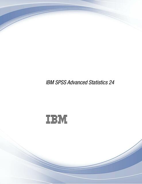 IBM SPSS Advanced Statistics | Jonathan Ruiz | uDocz