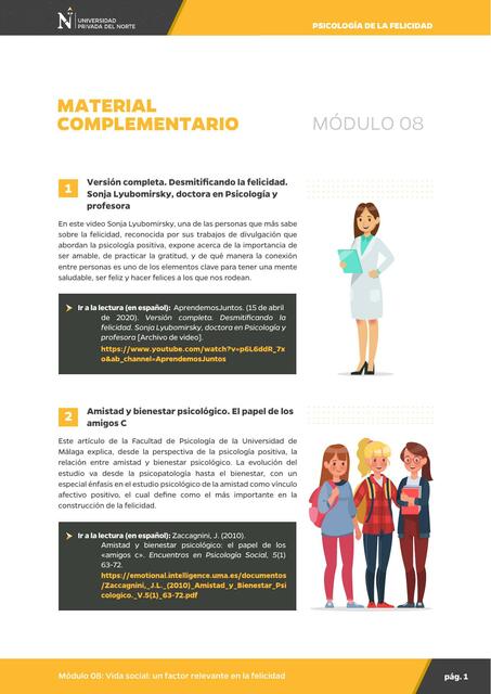 PF Material complementerio Psicologia | Pina | uDocz