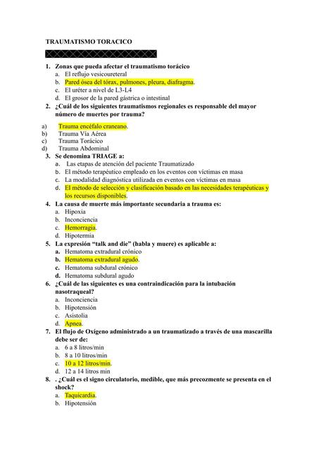 Preguntas cirugía | Lizeth Chamorro | uDocz