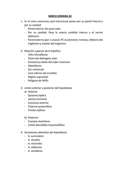 BANQUEO SEMANA 10 | Marino | uDocz