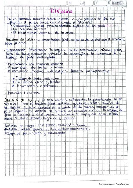 distocias | alexandra patin | uDocz