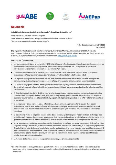 Guia ABE Neumonia v 3 | alexandra patin | uDocz