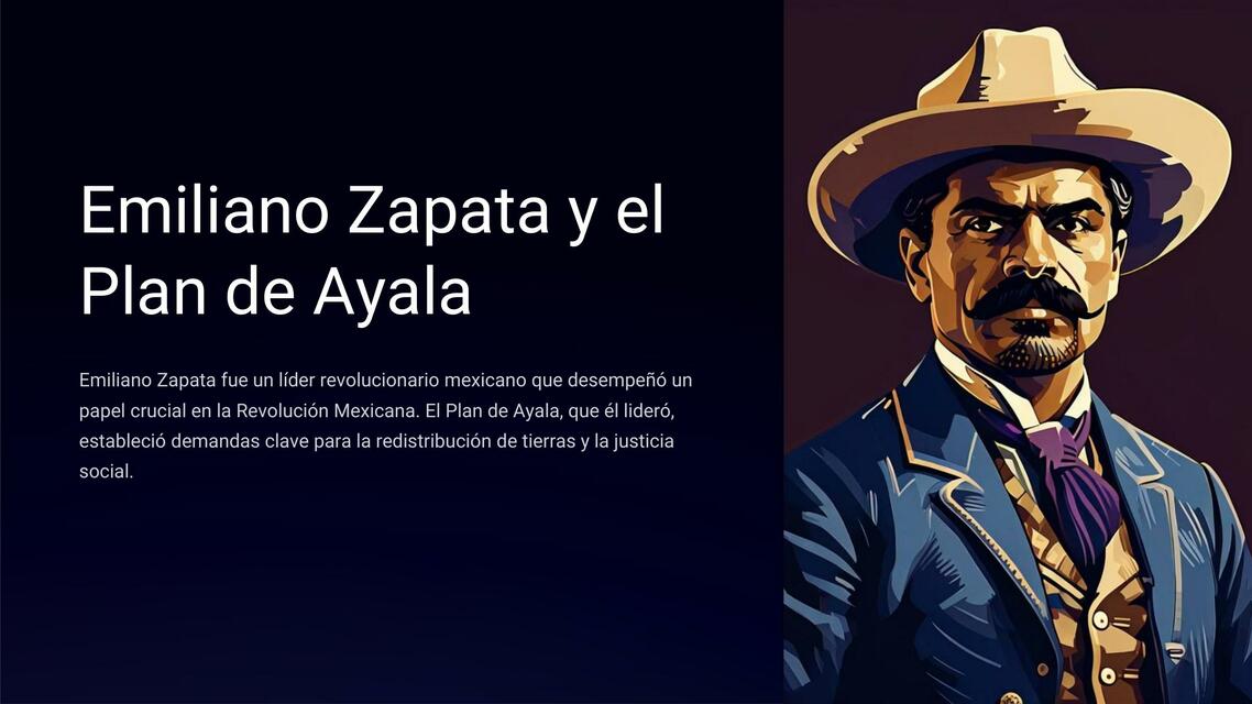 Emiliano Zapata y el Plan de Ayala | Maialeen | uDocz