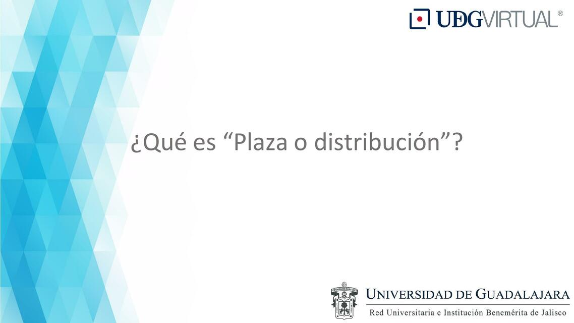 12 Qué es plaza o distribución 1 | | uDocz