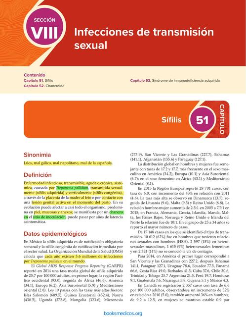 Sífilis | Lizeth AV | uDocz