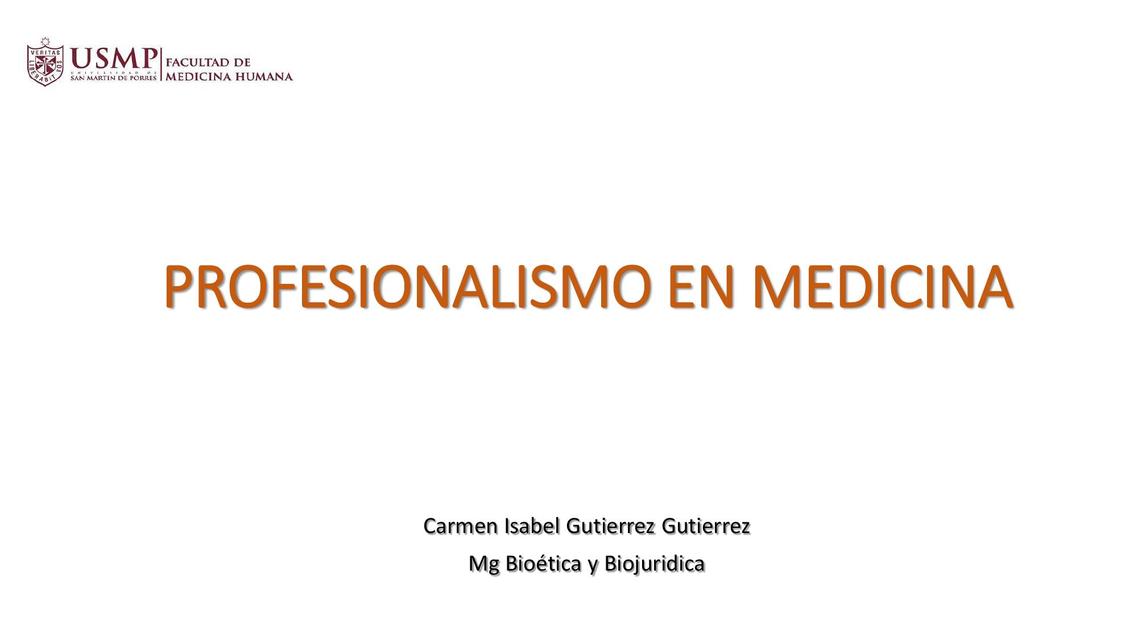 Flashcards de Profesionalismo en Medicina | Por Threisy Guivin | uDocz