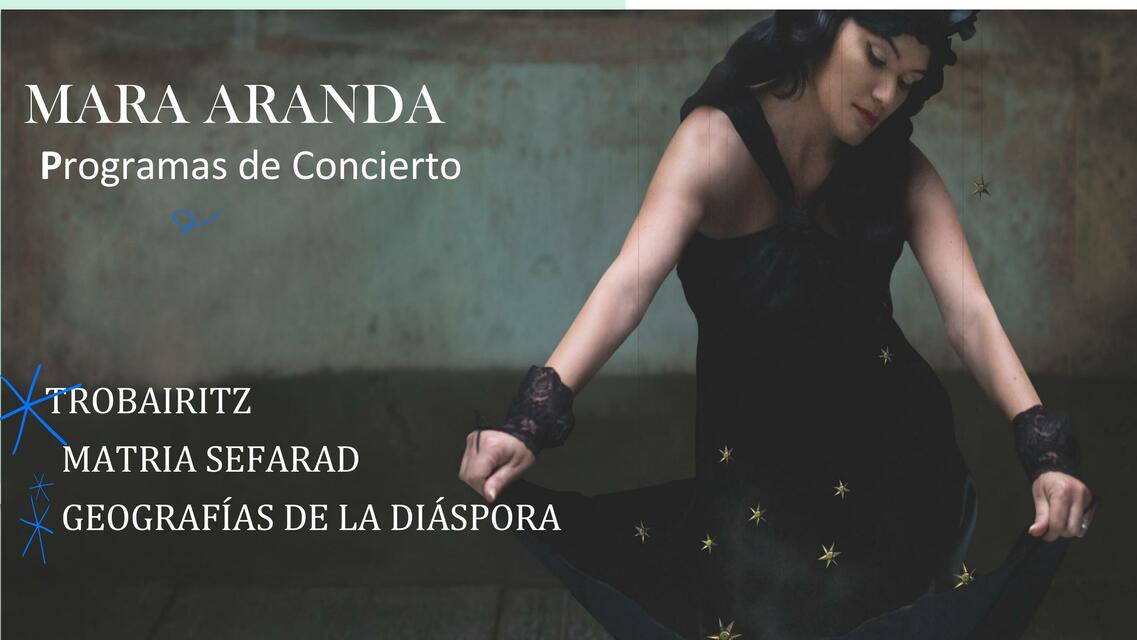 Mara Aranda programas concierto | Mara Aranda | uDocz