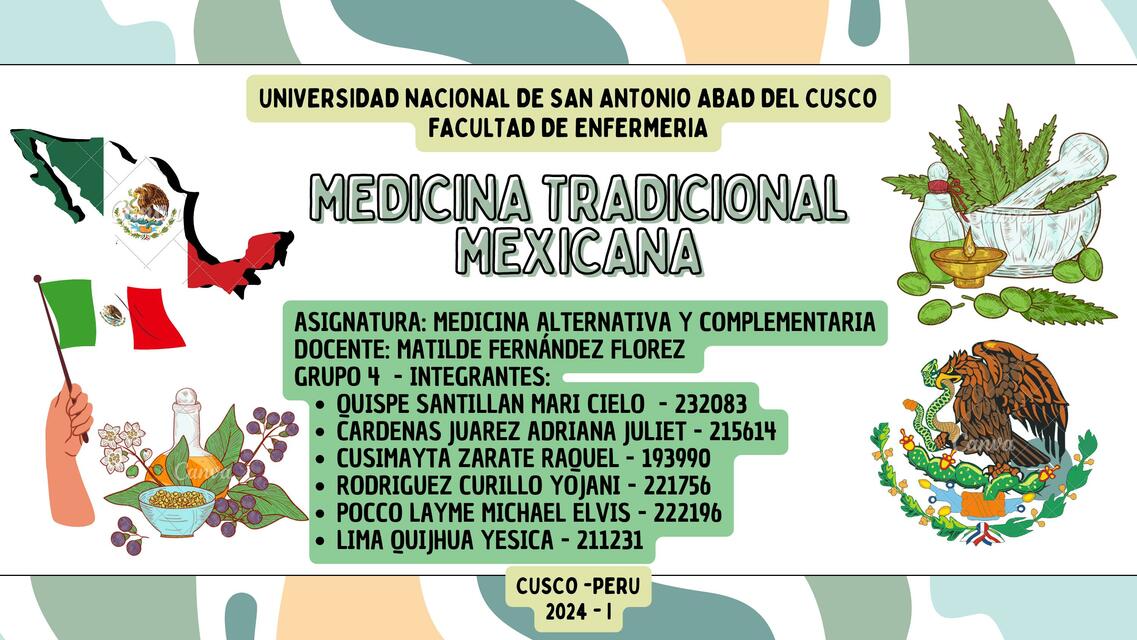 MEDICINA TRADICIONAL MEXICANA | Eyner | uDocz