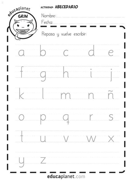 abecedario minusculas | Lorena | uDocz