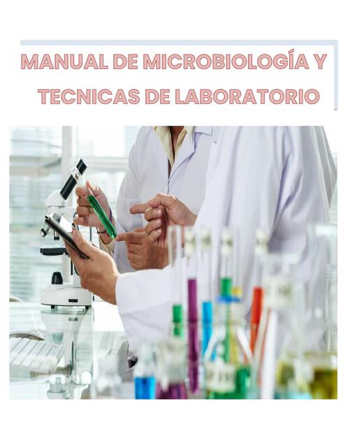 MANUAL MICROBIOLÓGICO Y DE LABORATORIO | uDocz | uDocz